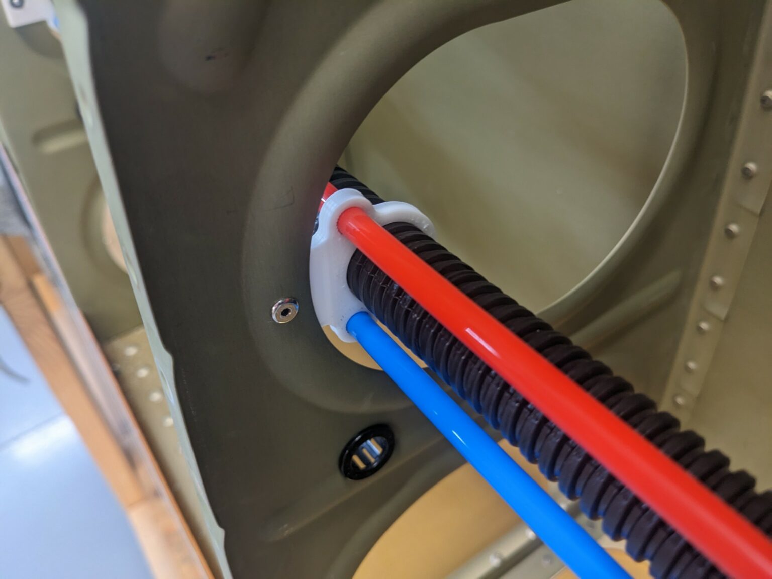 Wing Conduit, Pitot Lines – Glen Family RV-10