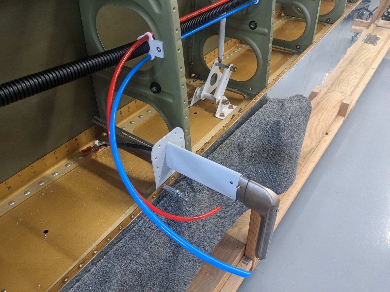 Wing Conduit, Pitot Lines – Glen Family RV-10