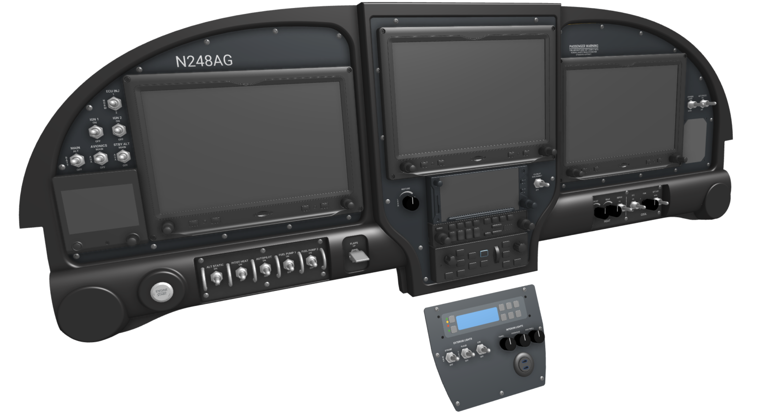 Instrument Panel Design – Glen Family RV-10